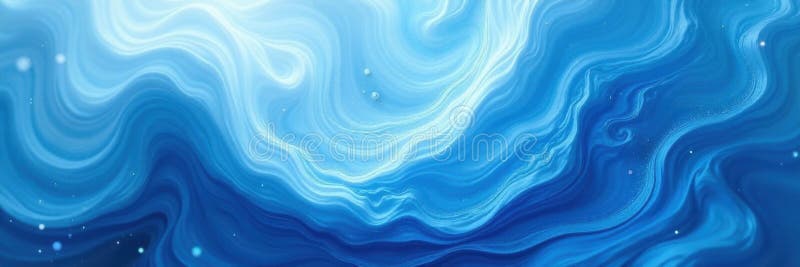 Swirling Blue and White Abstract, Ethereal Texture, Liquid, Wave Stock ...
