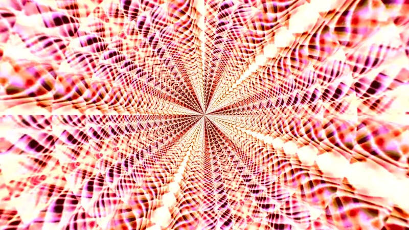 Swirling Bright Red Rainbow Colors Creating a Distant Effect Abstract ...