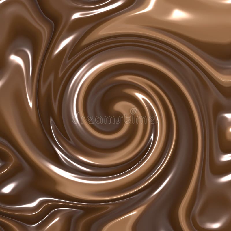 Swirling chocolate stock vector. Illustration of candy - 13545634
