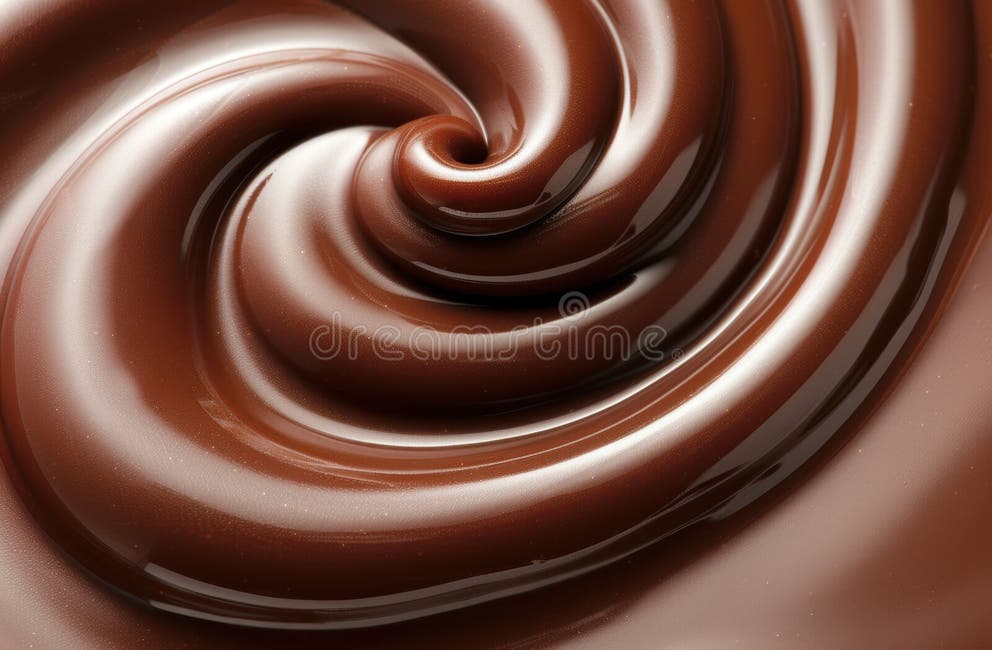 Swirling chocolate texture stock illustration. Illustration of swirl ...