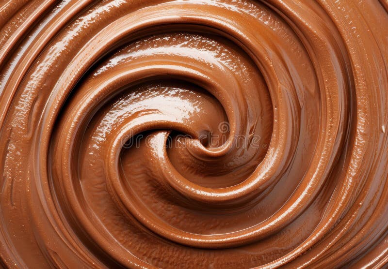 Swirling chocolate texture stock illustration. Illustration of creamy ...