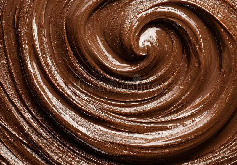 Swirling chocolate texture stock illustration. Illustration of food ...