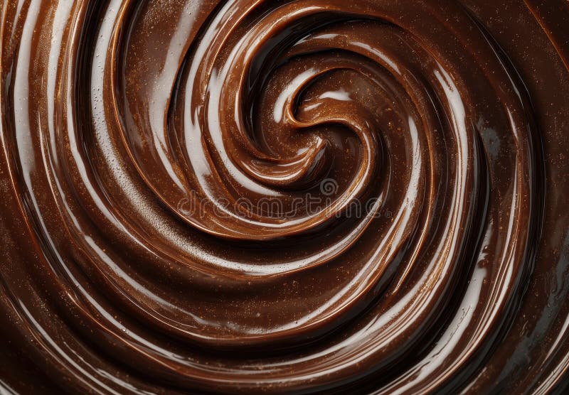 Swirling chocolate texture stock illustration. Illustration of gourmet ...