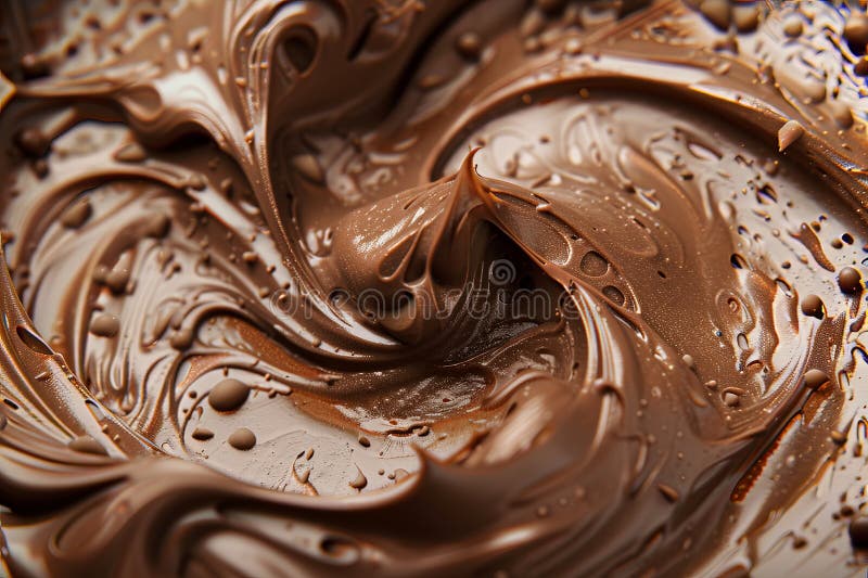 Swirling chocolate texture stock illustration. Illustration of gourmet ...