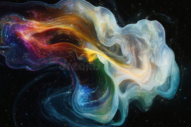 Swirling Circuit Collage stock illustration. Illustration of circuitry ...