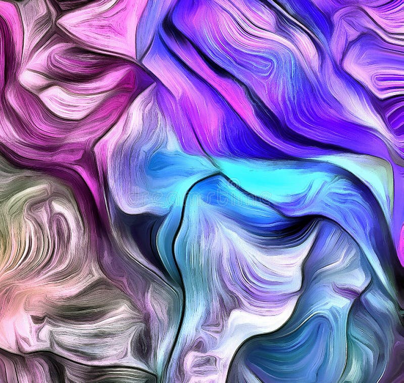 Swirling Color Abstract stock illustration. Illustration of graphic ...