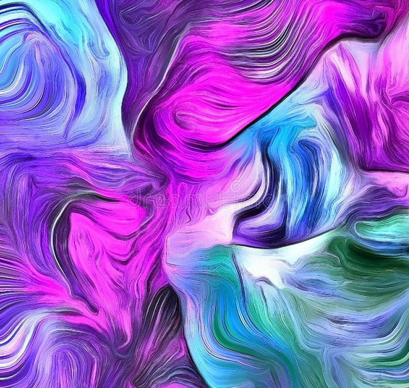 Swirling Color Abstract stock illustration. Illustration of graphic ...