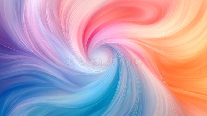 Swirling Color Patterns and Soft Transitions Creating a Calming and ...