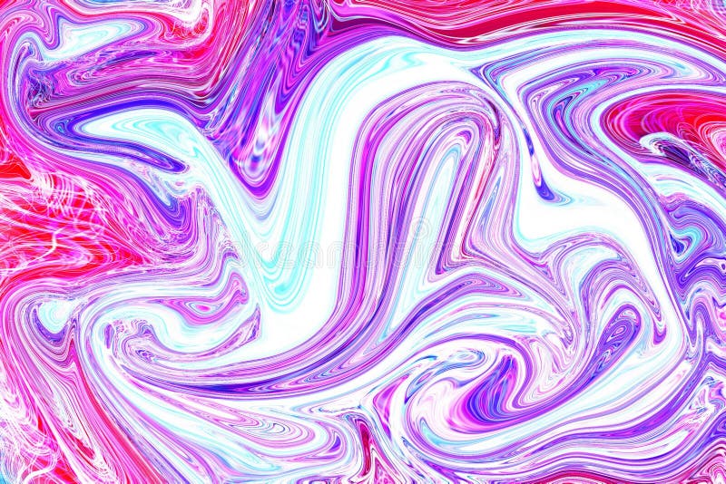 Swirling Colors, Dynamic Patterns, and Captivating Forms As Lilac and ...