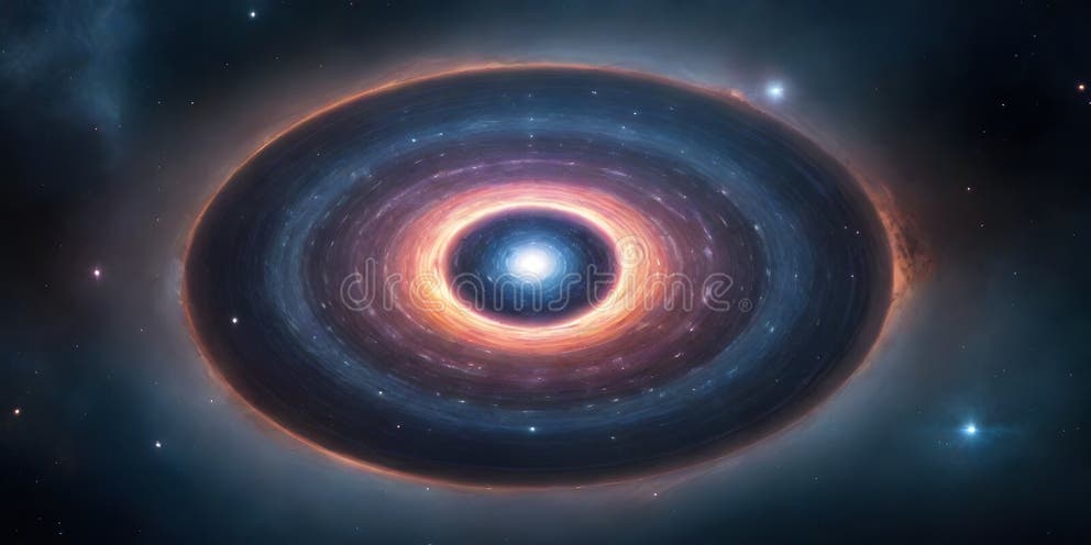 Hypnotic Celestial Vortex stock photo. Image of glowing - 309460480