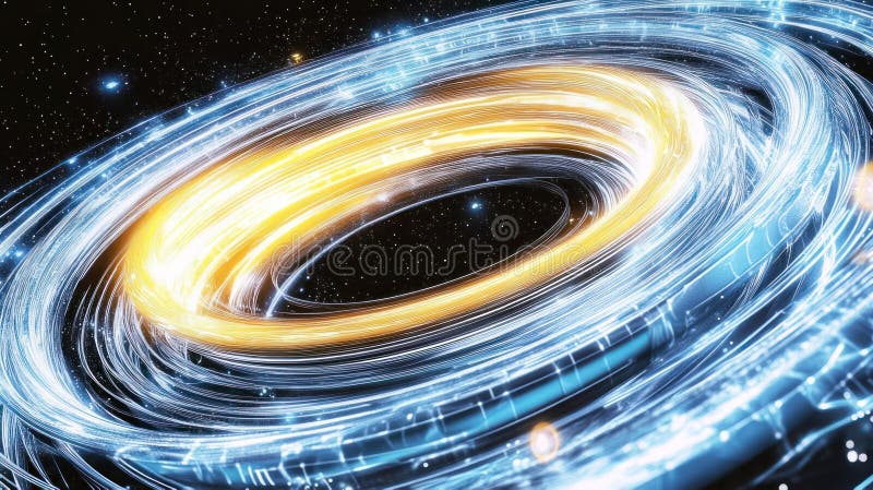 A Swirling Cosmic Vortex with Bright Energy and Light Effects ...
