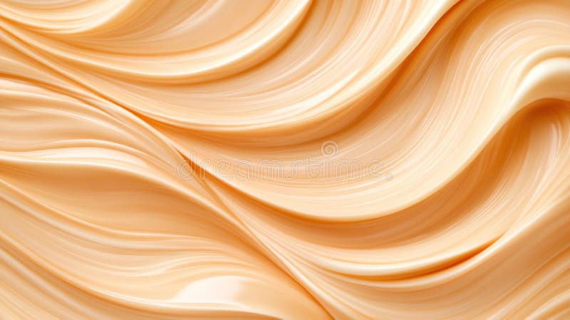 Abstract Swirling Beige Cream Texture Stock Illustration - Illustration ...