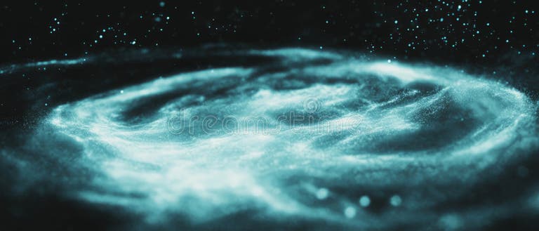 Swirling Dust Texture with Dynamic Light Effect and Clear Logo Area ...