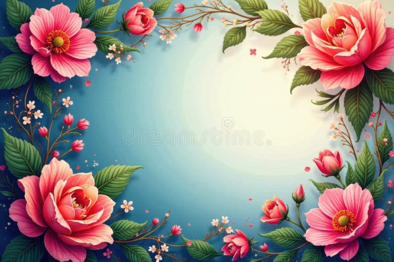 Swirling Floral Pattern Transforms into Elegant Frame , Transition ...