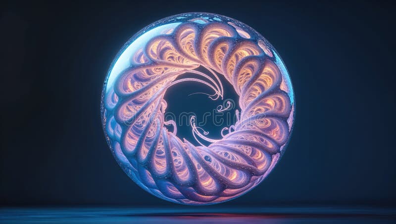 Swirling Forms of Vibrant Colors Create a Captivating Abstract ...