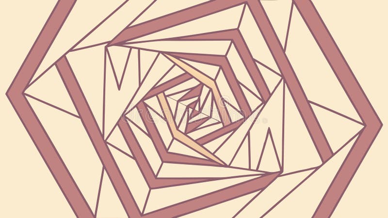 Swirling Geometric Square Pattern, Hypnotic Art, Vector Design Generative AI Stock Vector ...