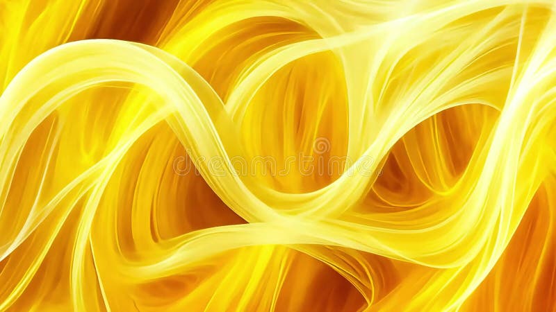 Swirling Golden Flames and Light Effect Abstract Background Stock Video ...