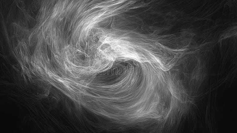 Swirling Grayscale Vortex, Abstract Background, Digital Art, Design ...