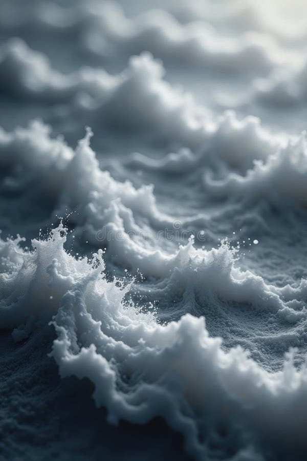 Swirling Grayscale Waves, Ethereal Pattern, Calming Aesthetic, Pattern ...