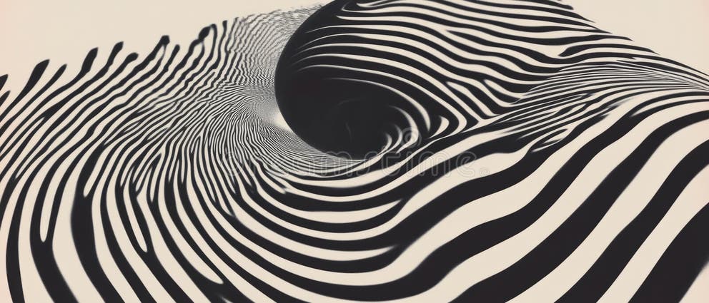 Swirling Hypnotic Patterns Creating an Immersive Experience of Visual ...