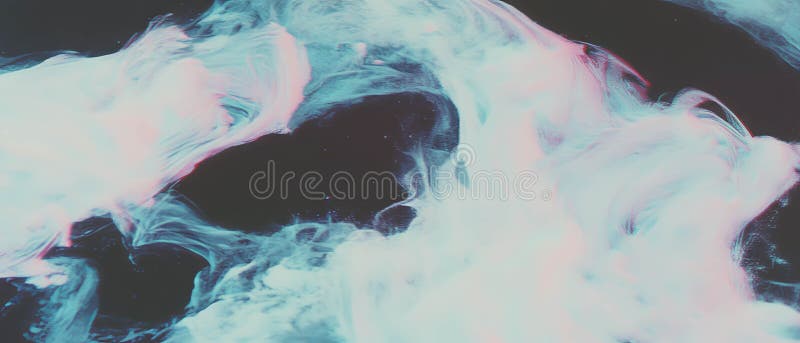 Swirling Ink Patterns Create Captivating Fluid Lines and Vibrant Colors ...