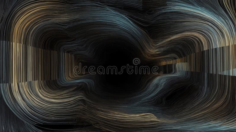 Swirling Lines Converge in a Dynamic Visual Dance of Dark and Light Tones Stock Illustration ...