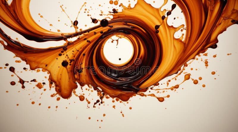 Swirling liquid art stock illustration. Illustration of liquid - 315720695