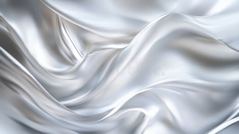 Swirling Metallic Silver Ink in Water Stock Photo - Image of shine ...
