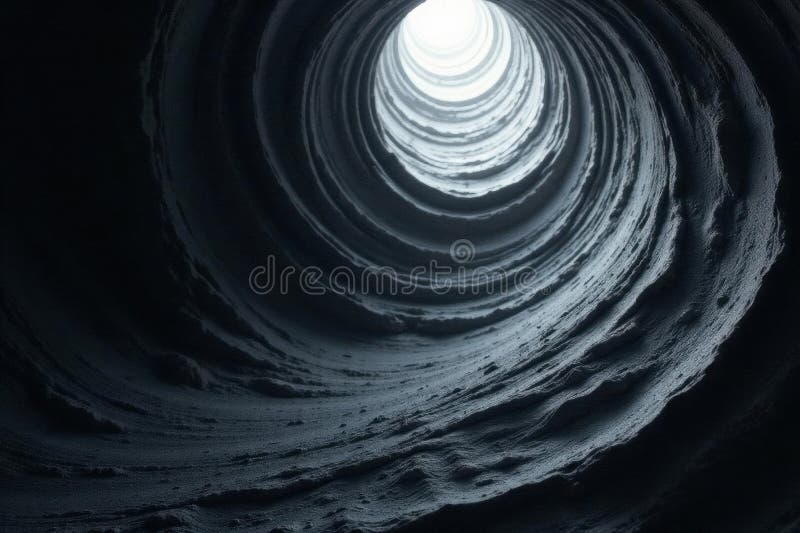 Swirling Monochrome Gradient, Textured Abstract Design, Dramatic ...