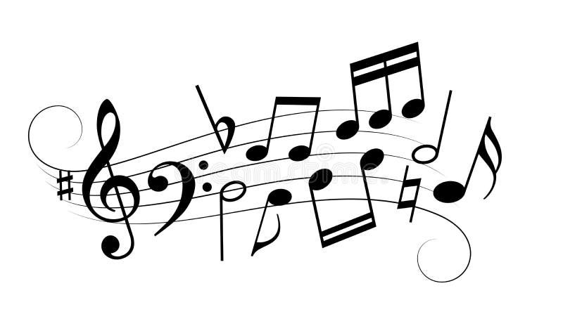 Melody Cartoon Background Clipart