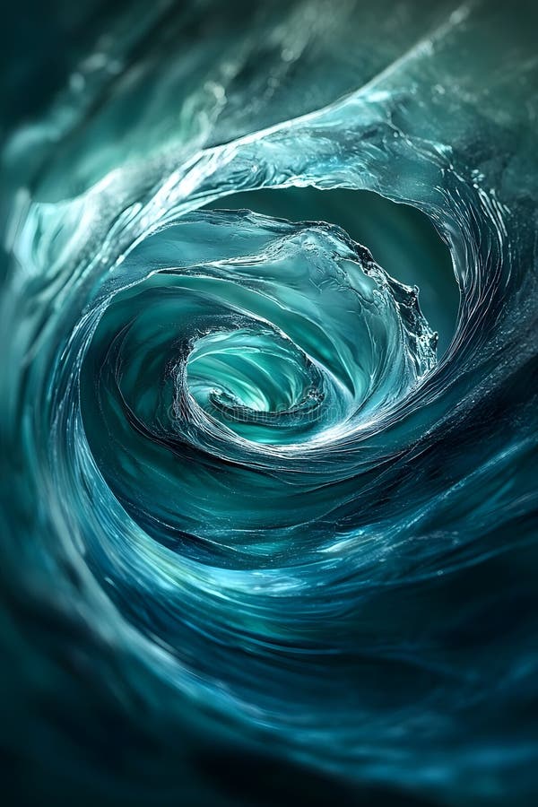 Swirling Ocean Currents Create Dynamic Patterns Beneath the Surface ...