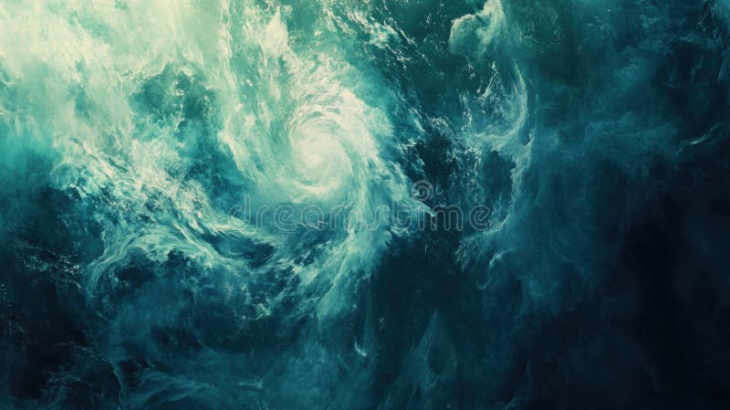 Swirling Ocean Currents Demonstrate the Powerful Forces of Nature in an ...