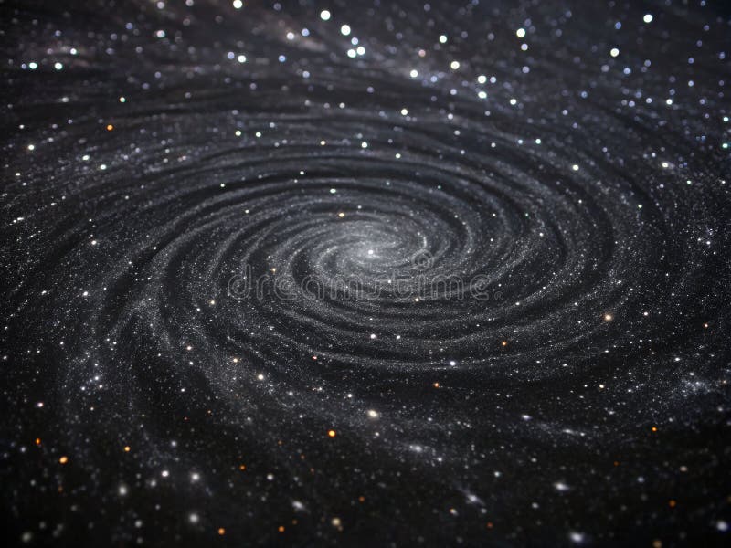 Swirling Particle Galaxy Outer Space Abstract Art Cosmic Environment ...