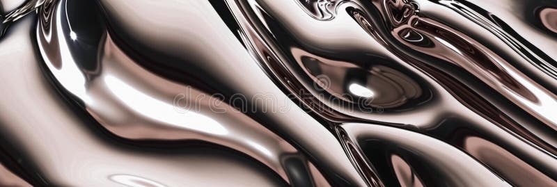 Swirling Patterns in Chrome Sepia Tone Suitable for Vintage or Retro ...