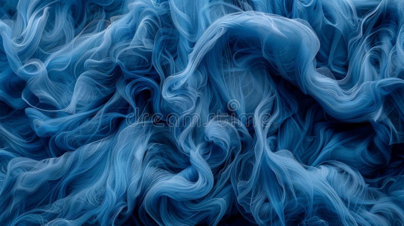 A Mesmerizing Swirl of Deep Indigo and Turquoise Captures the Ocean S ...