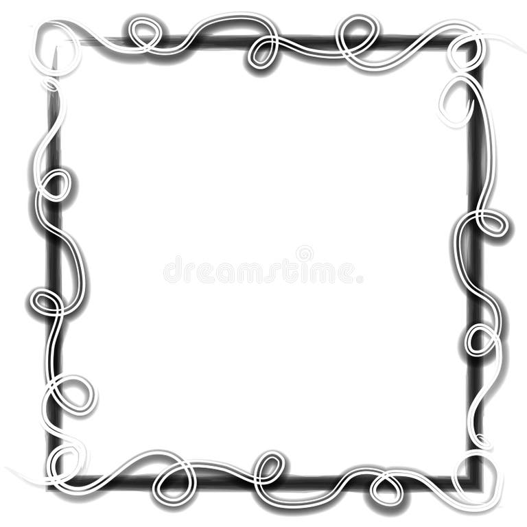 Squiggle Border Stock Illustrations – 5,804 Squiggle Border Stock ...