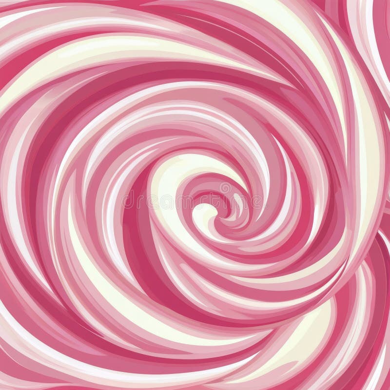 Swirling Pink Design with Vibrant Tones Creates a Mesmerizing Visual ...
