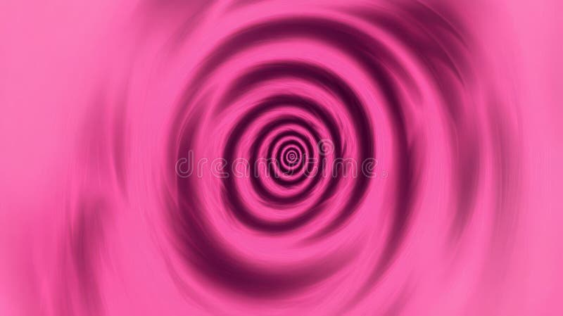 A Swirling Pink Vortex Creates a Hypnotic Visual Effect Stock ...