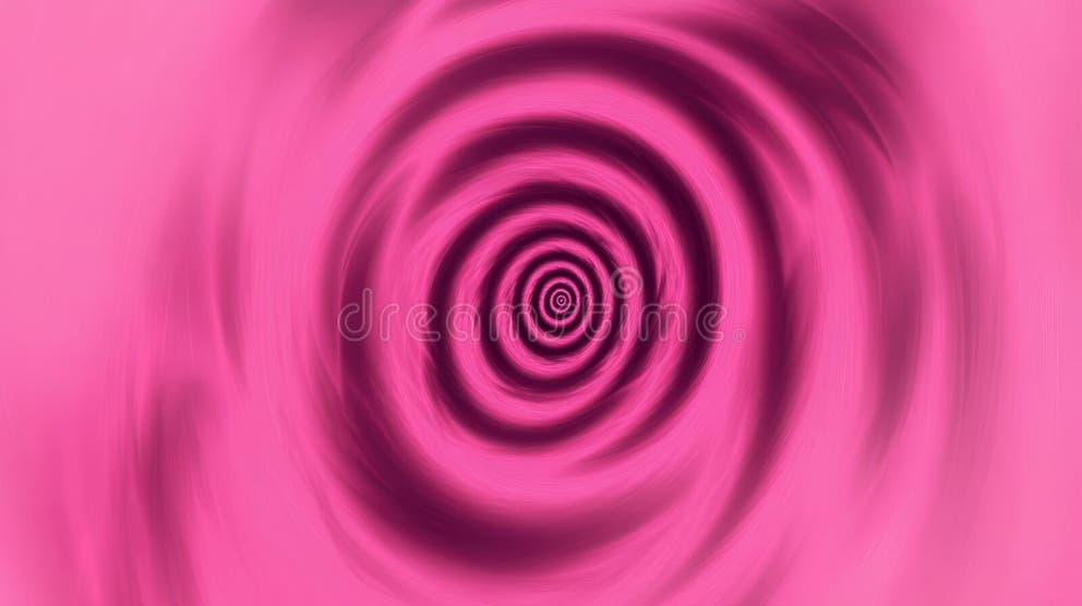 A Swirling Pink Vortex Creates a Hypnotic Visual Effect Stock ...