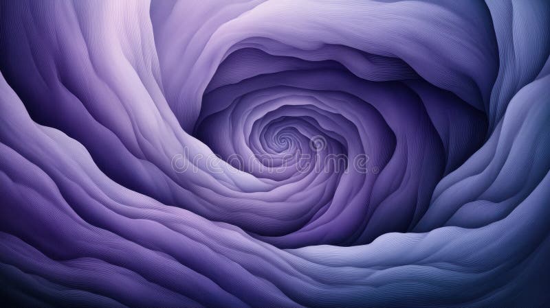 Swirling Purple Vortex with Layered Textures Creates a Sense of Depth ...