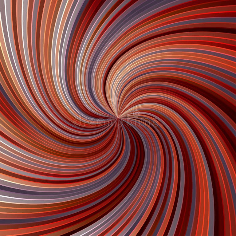 Swirling Radial Background Helix Rotation Rays Stock Illustration ...