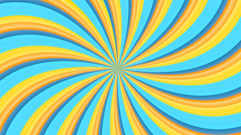 Swirling Radial Background Helix Rotation Rays Stock Illustration ...