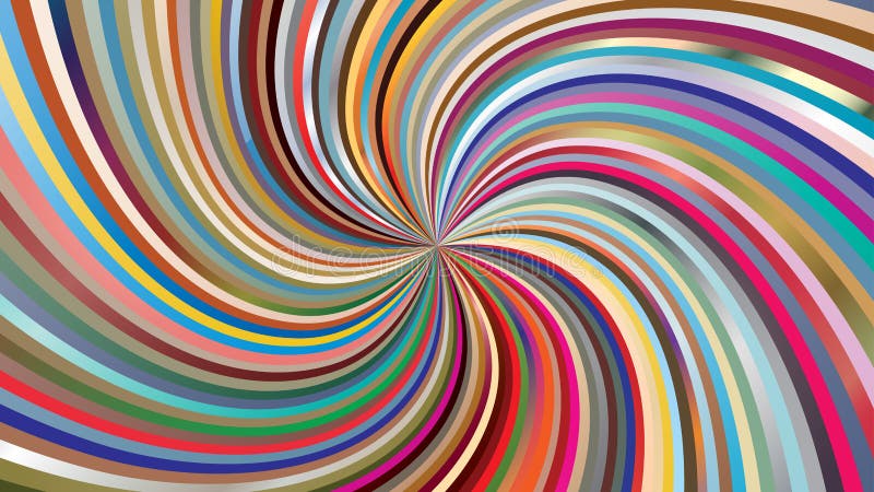 Swirling Radial Background Helix Rotation Rays Stock Illustration ...