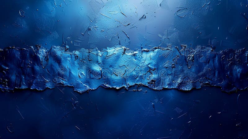 Deep Blue Texture Reveals Layers of Artistic Expression and Depth Stock ...