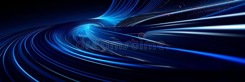 Swirling Vortex Background of Tech Innovations, Dynamic and Ever ...