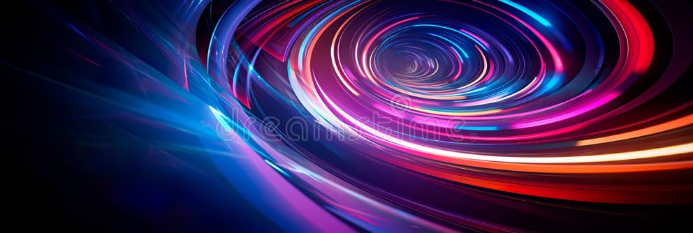 Swirling Vortex Background of Tech Innovations, Dynamic and Ever ...