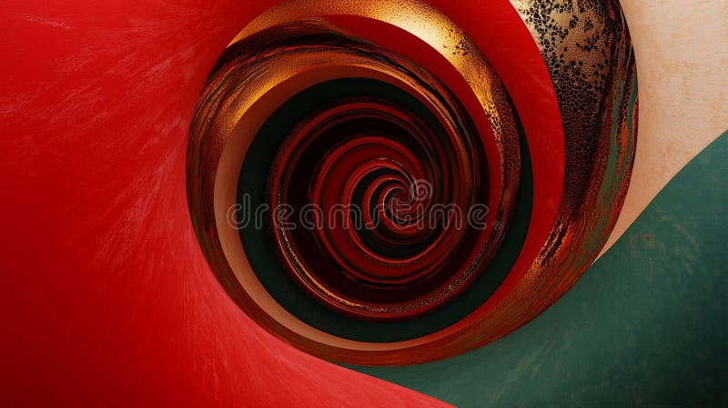 Swirling Vortex of Colors in a Psychedelic Background Evokes a Sense of ...