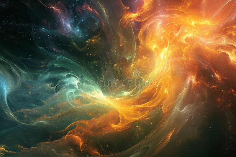 Swirling Vortex of Ideas stock illustration. Illustration of disorder ...