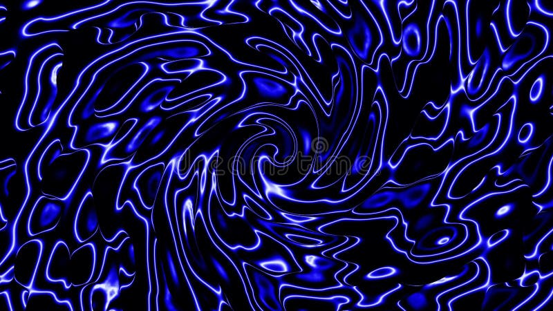 Swirling Vortex Intriguing Blue and Black Pattern with Mysterious Feel ...