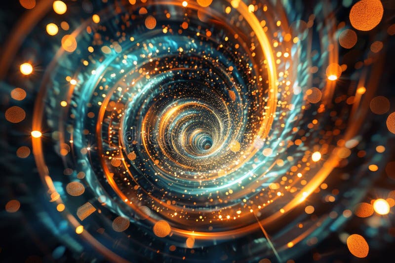 A Swirling Vortex of Light and Particles Representing Quantum Mechanics ...